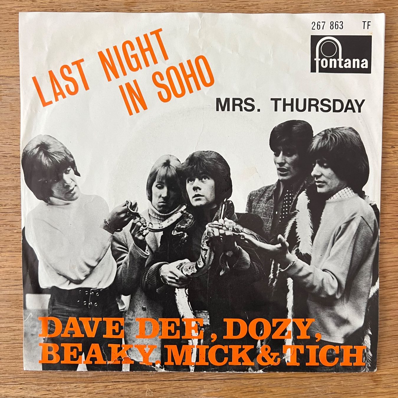 Dave Dee, Dozy, Beaky, Mick & Tich - Last Night In Soho (Gebraucht) in ...