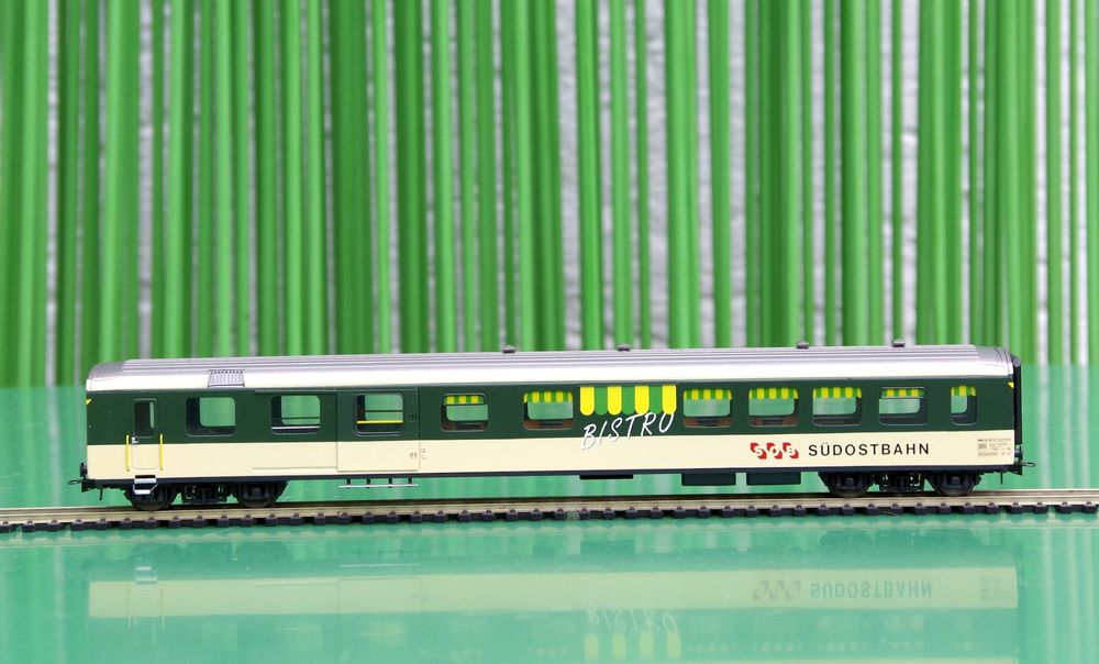WABU/Lima H0 BRO 50 Südostbahn / SOB Bistro-Wagen (Neu und ...