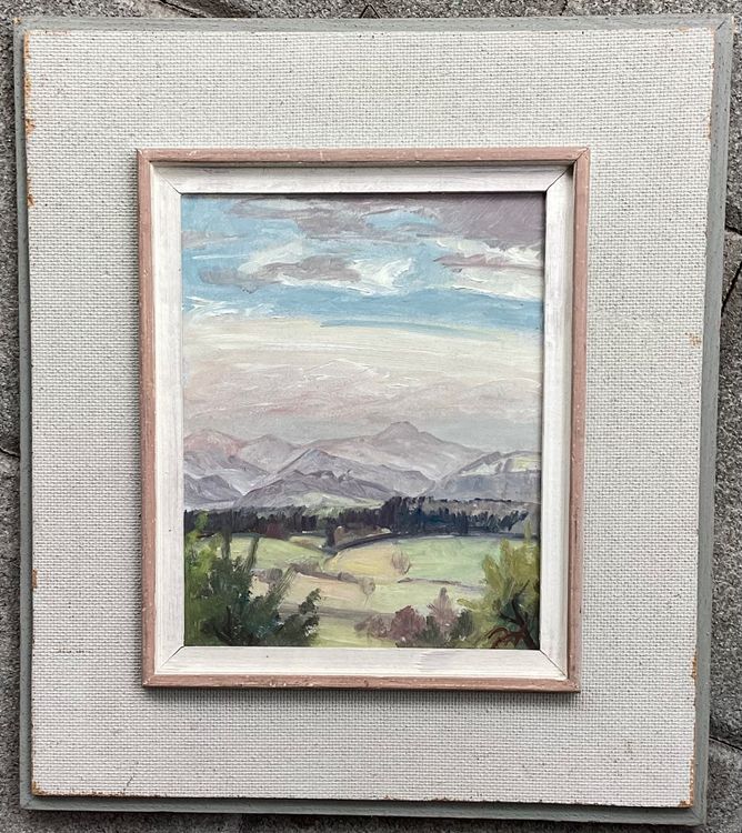 Paul WYSS Landschaft Gemälde | Kaufen auf Ricardo