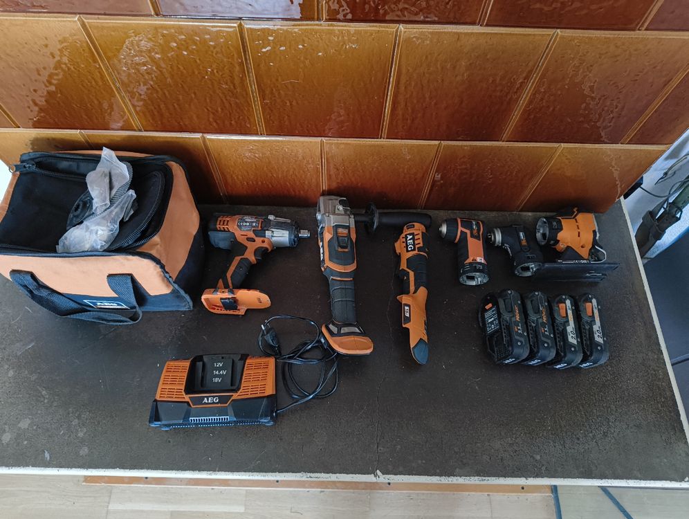 AEG Powertools Maschinen Set (Gebraucht) in Herznach für CHF 210 – mit ...