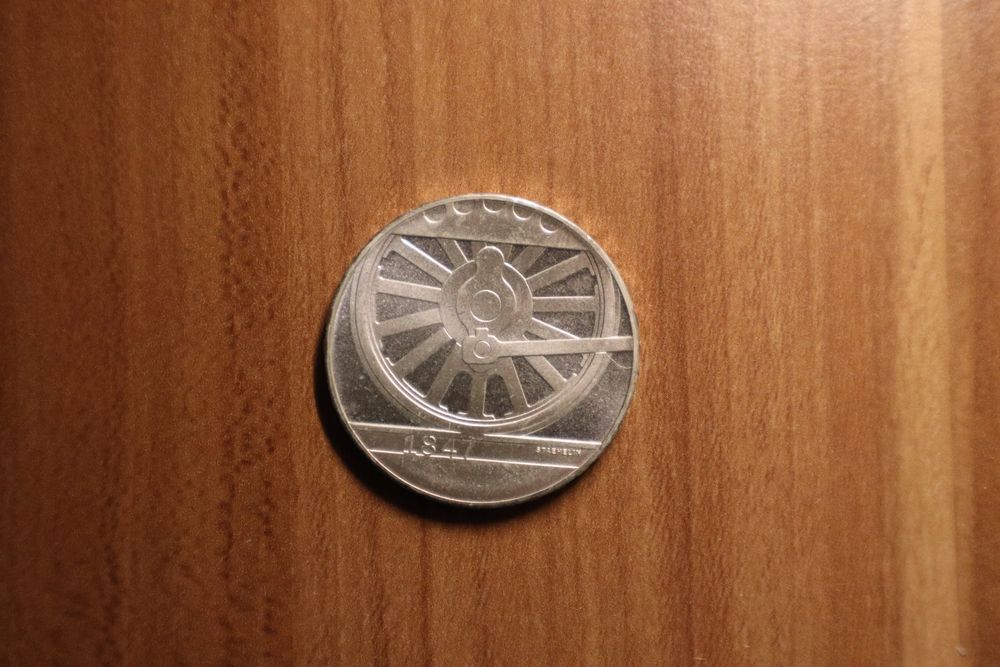 Silbermünze 20 Fr 1997 150 Jahre Schweizer Bahnen (Neu und originalverpackt) in Rieden AG für ...