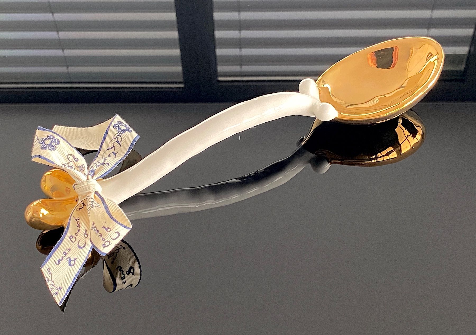 💫 Ines Boesch (enSoie) herrlicher grosser Löffel (Neu (gemäss ...