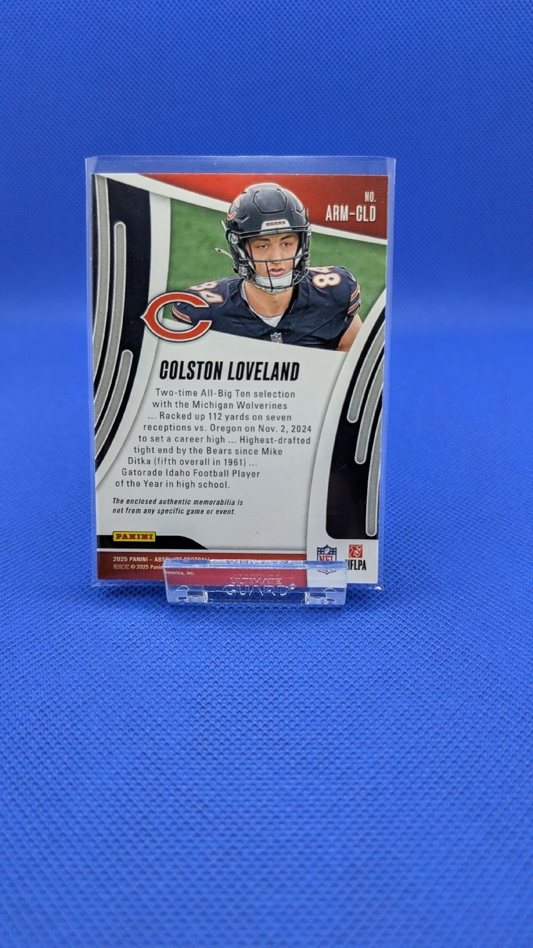 2025 Panini Absolute Colston Loveland Rookie Memorabilia (Neu (gemäss ...