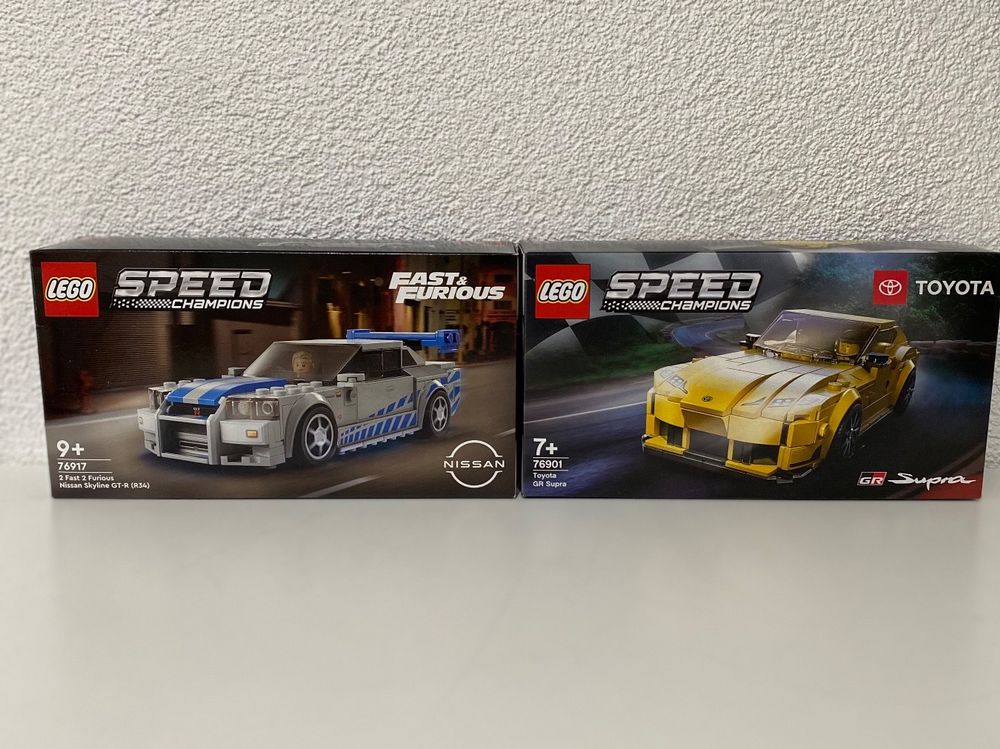 Lego Speed Champions JDM GR Supra & R34 Skyline 76901&76917 | Kaufen ...