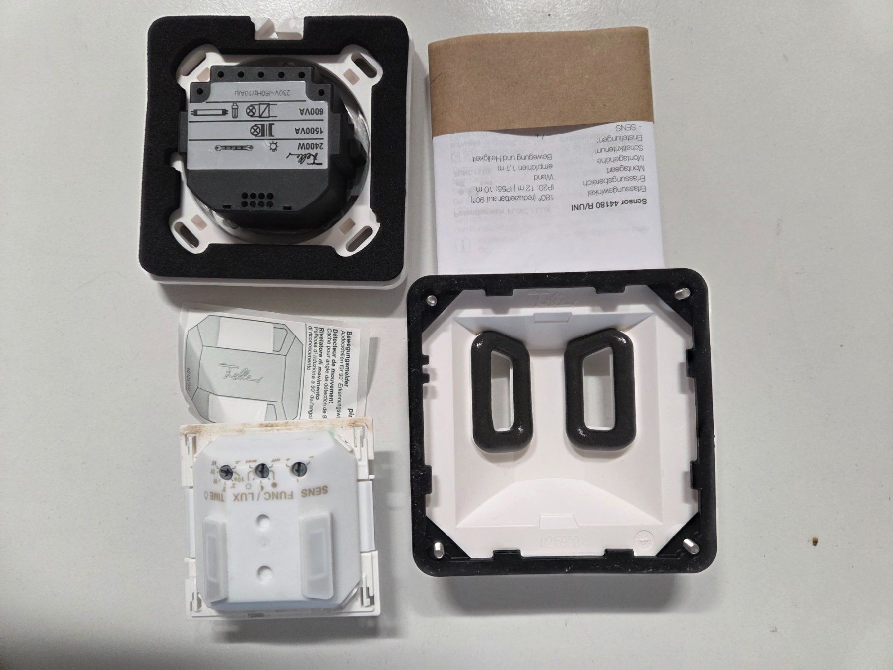 PIR NUP Bewegungsmelder Pirios 180 44180R / UNI 44000R NEVO (Gebraucht ...