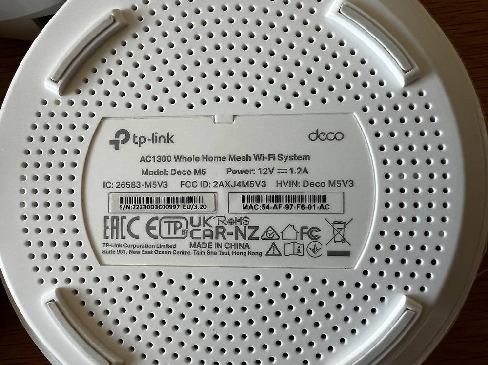 tp-link Deco M5 - AC1300 Whole Home Mesh Wi-Fi System (Gebraucht) in ...