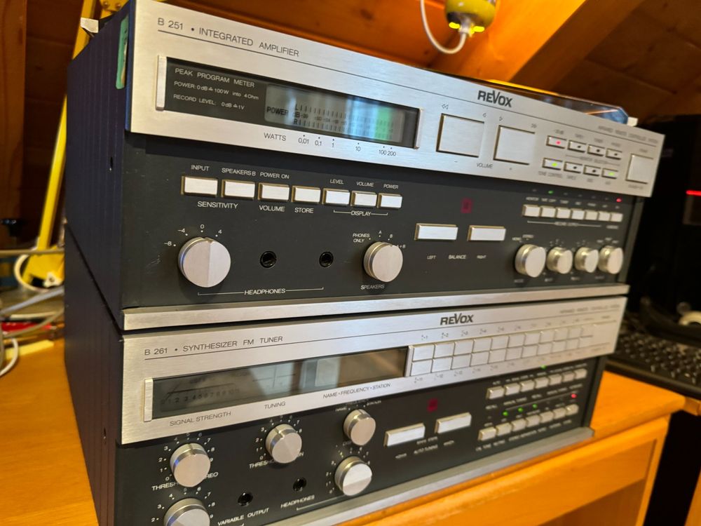 Revox B251 Verstärker + B261 Tuner | Kaufen auf Ricardo