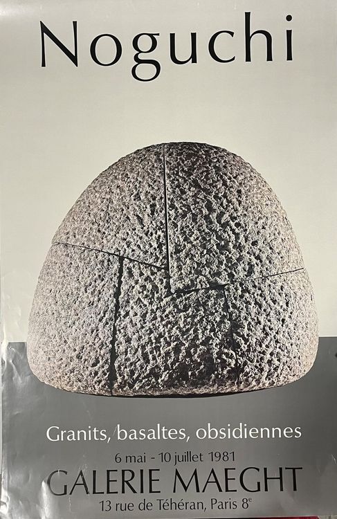 Noguchi Ausstellung Plakat (Gebraucht) in Hochdorf für CHF 45 – mit Lieferung auf Ricardo kaufen