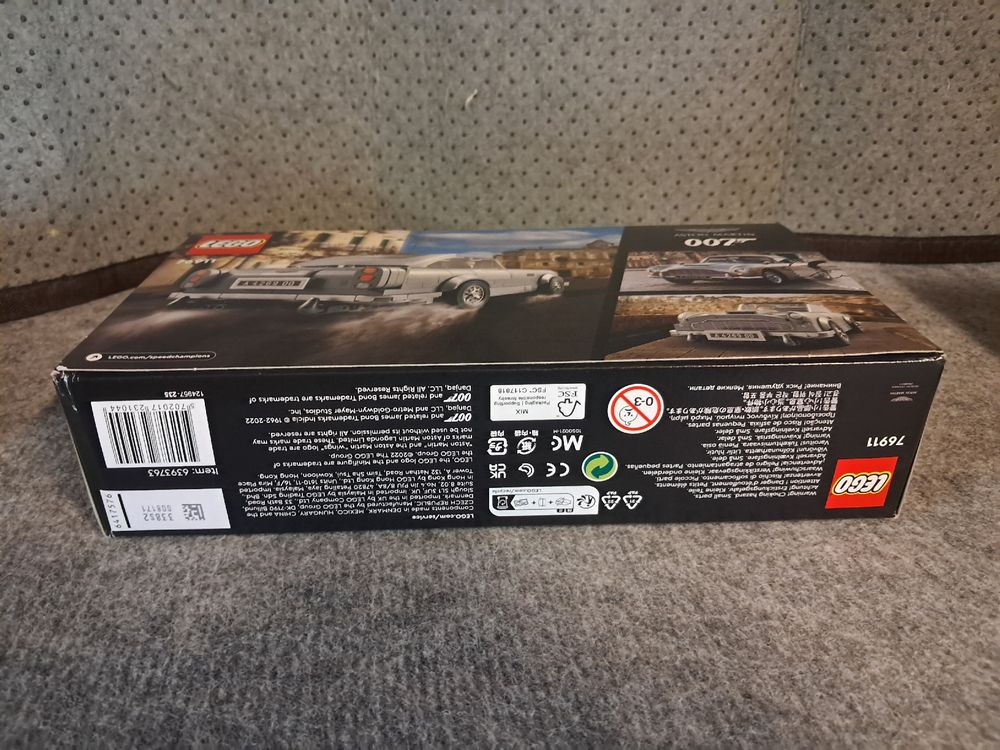 Lego 76911 Aston Martin DB5 Neu James Bond 007 (Neu und ...