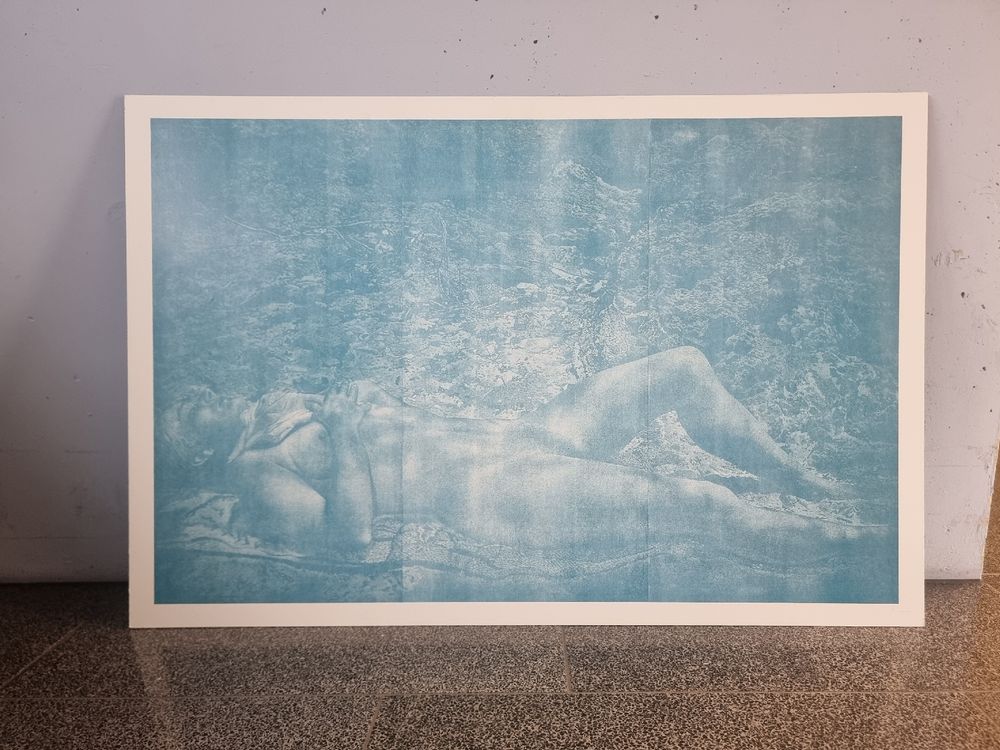 Franz Gertsch Poster "Maria" / 98 x 67cm, AUFGEZOGEN (Neu (gemäss ...