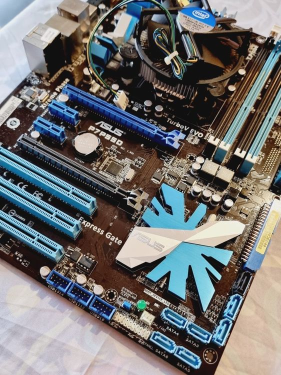 ASUS P7P55D Motherboard ( Mit Intel i5-661 CPU ) pc computer | Kaufen ...