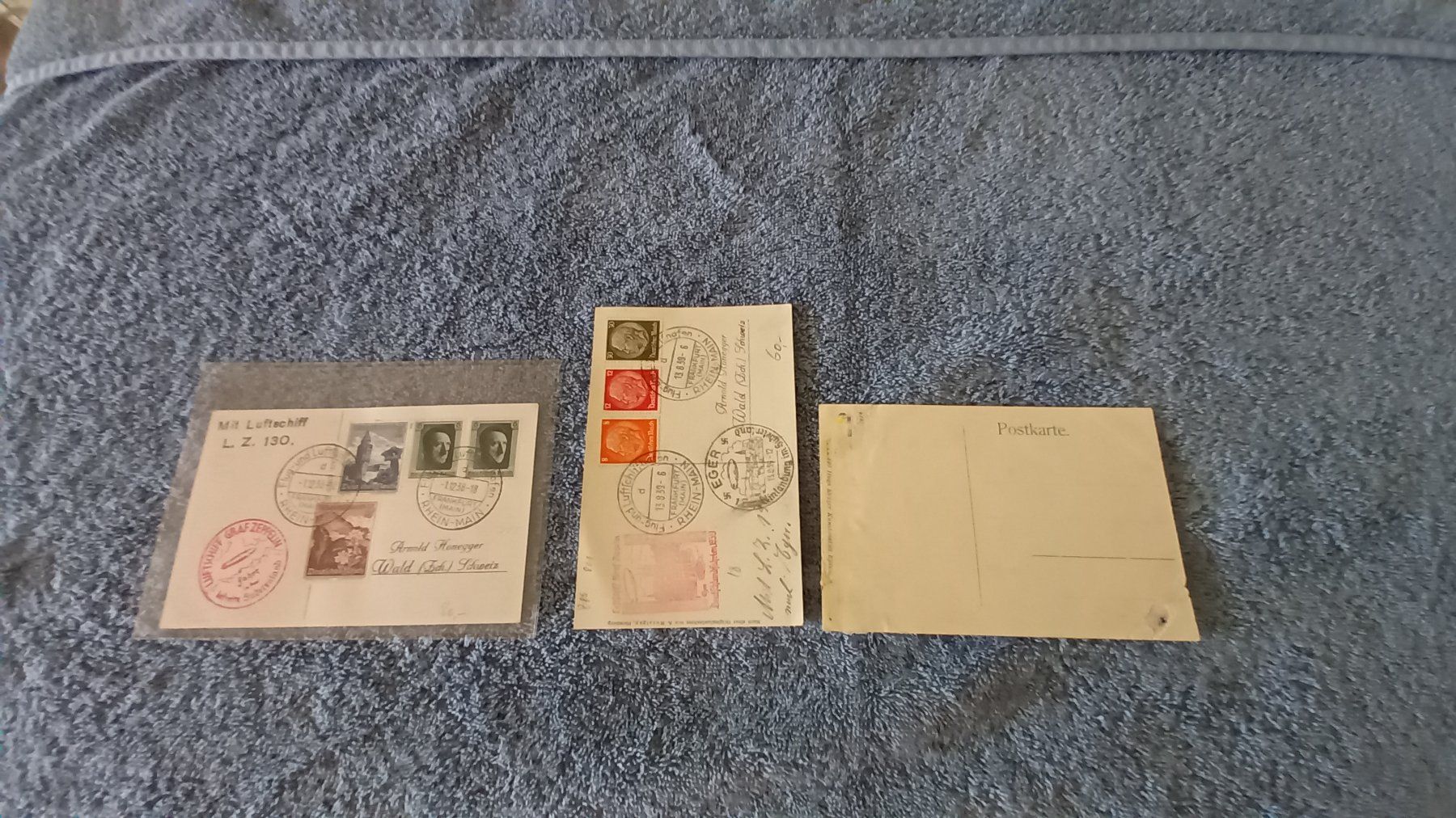 3 Tolle Karten Zeppelin (Gebraucht) in Horw für CHF 15 – mit Lieferung ...