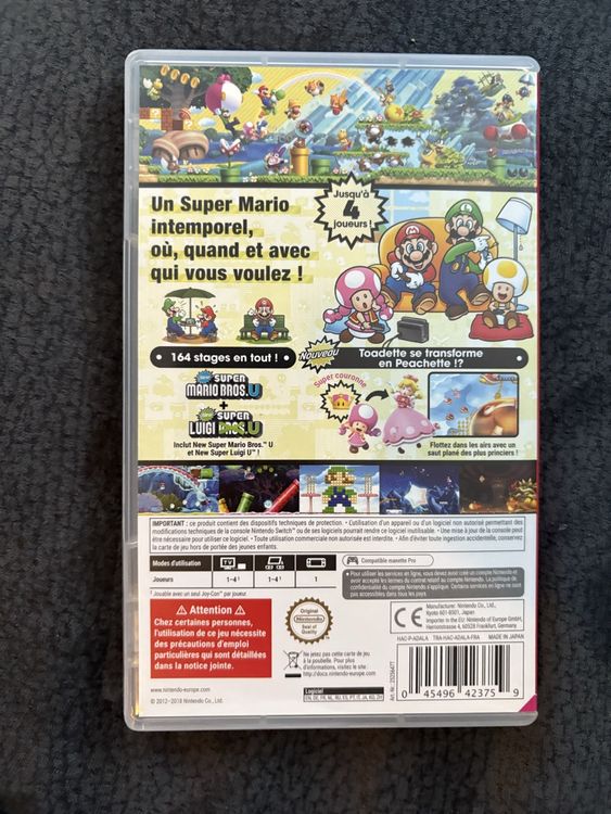 New Super Mario Bros. U Deluxe - Nintendo Switch (D'occasion) à Carouge ...