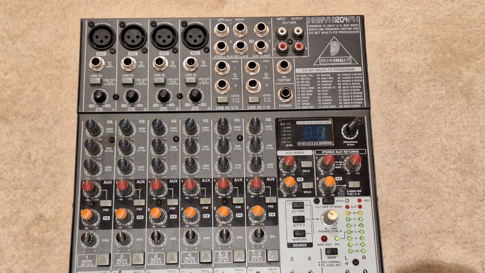Behringer Xenyx 1204FX Mischpult (Gebraucht) in Zell ZH für CHF 65 ...
