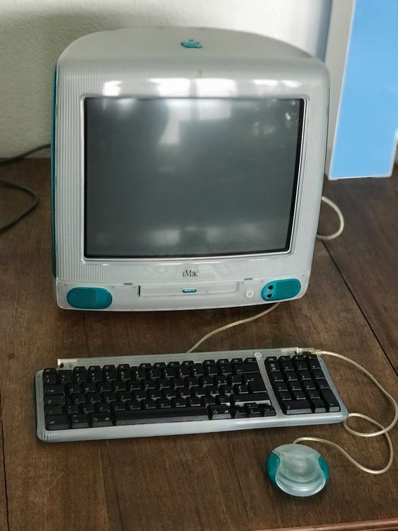 Original Vintage iMac G3 mit Maus, Tastatur, Floppy Laufwerk | Kaufen ...