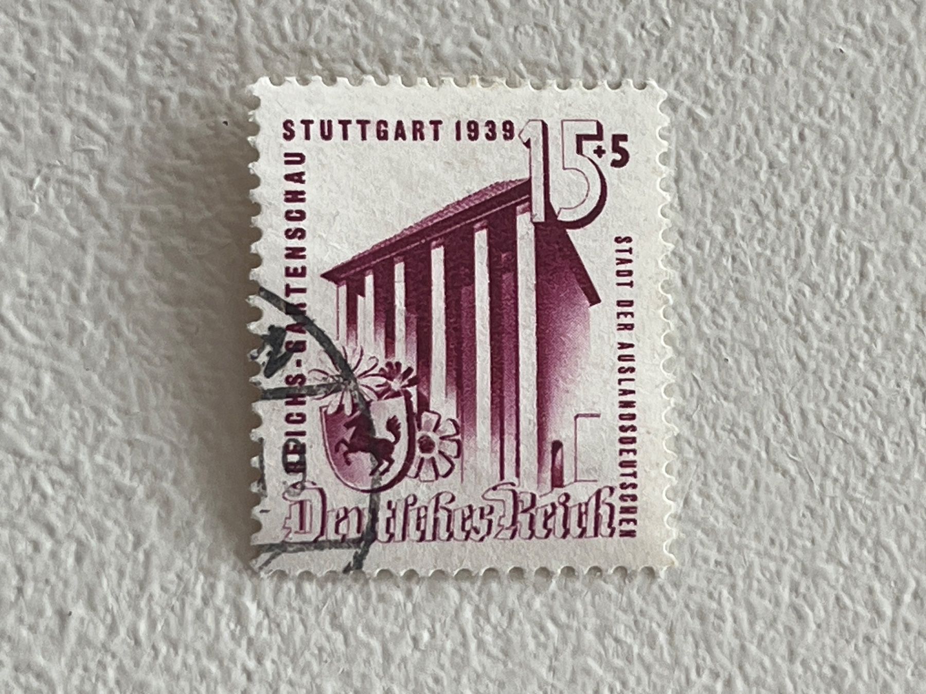 DR - Deutsche Reich / 3° Reich / Briefmarke (Gebraucht) in Chiasso für ...