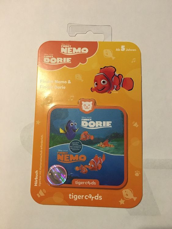 Tigercard Findet Dorie & Findet Nemo für Tigerbox (Neu und ...