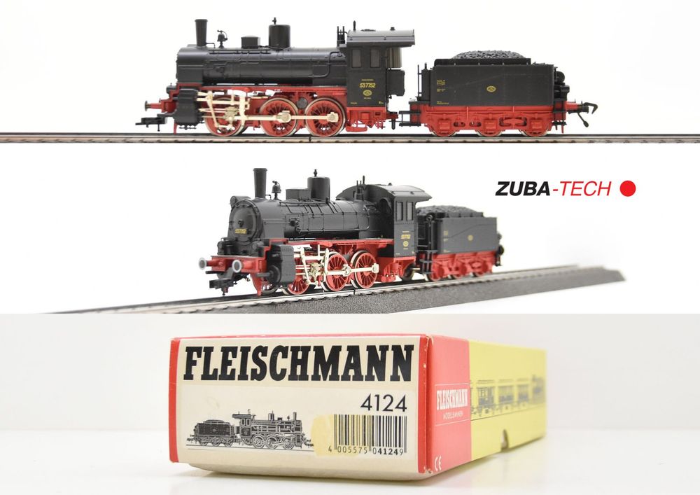 Fleischmann 4124 Dampflok BR 53 DRG H0 GS Analog mit OVP (Gebraucht) in ...