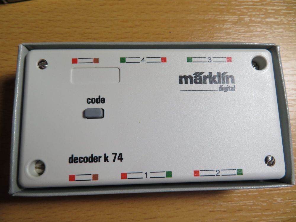 6074 Märklin, Decoder K74 digital | Kaufen auf Ricardo