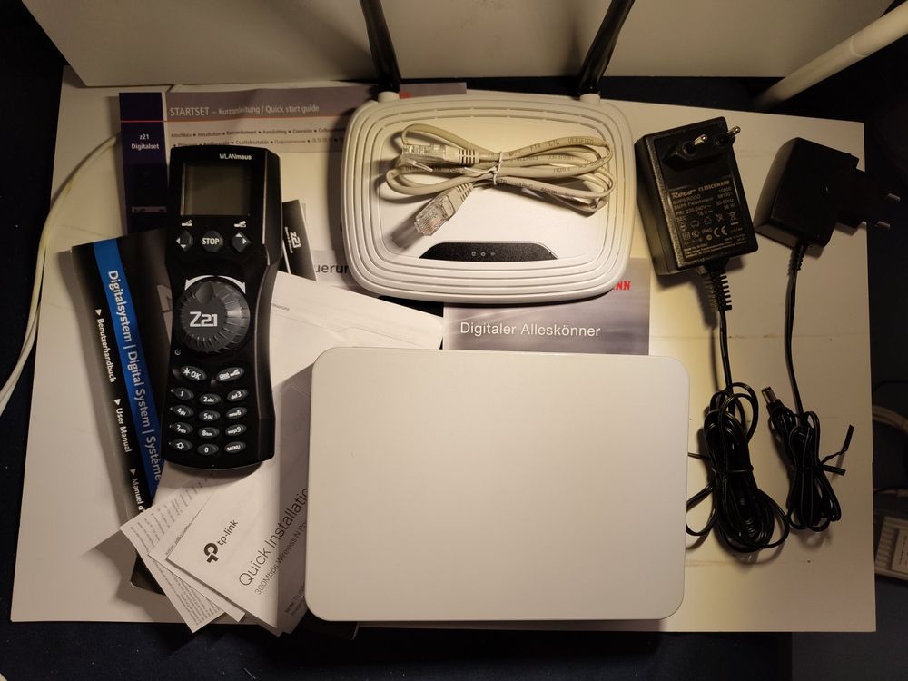 Roco z21 mit Router, W-Lan Maus und Anleitungen | Kaufen auf Ricardo