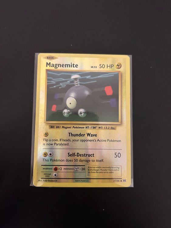 Magnemite Reverse Holo/ Evolutions / Nr.37/108 / EN ab 1.- | Kaufen auf ...