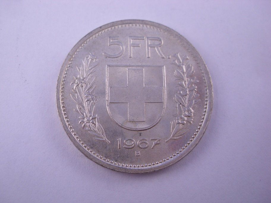 5 Franken 1967 (Gebraucht) in Birsfelden für CHF 8.5 – mit Lieferung auf Ricardo kaufen
