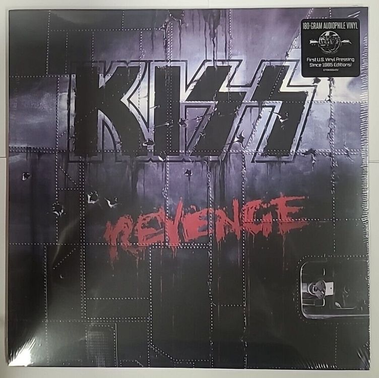 KISS Revenge LP Reissue 180gr - VERSCHWEISST (Neu und originalverpackt ...