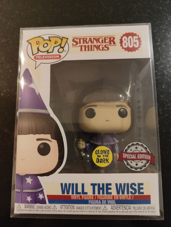 Figurine Funko Pop Will The Wise 805 Glows in The Dark (Neuf (Voir ...