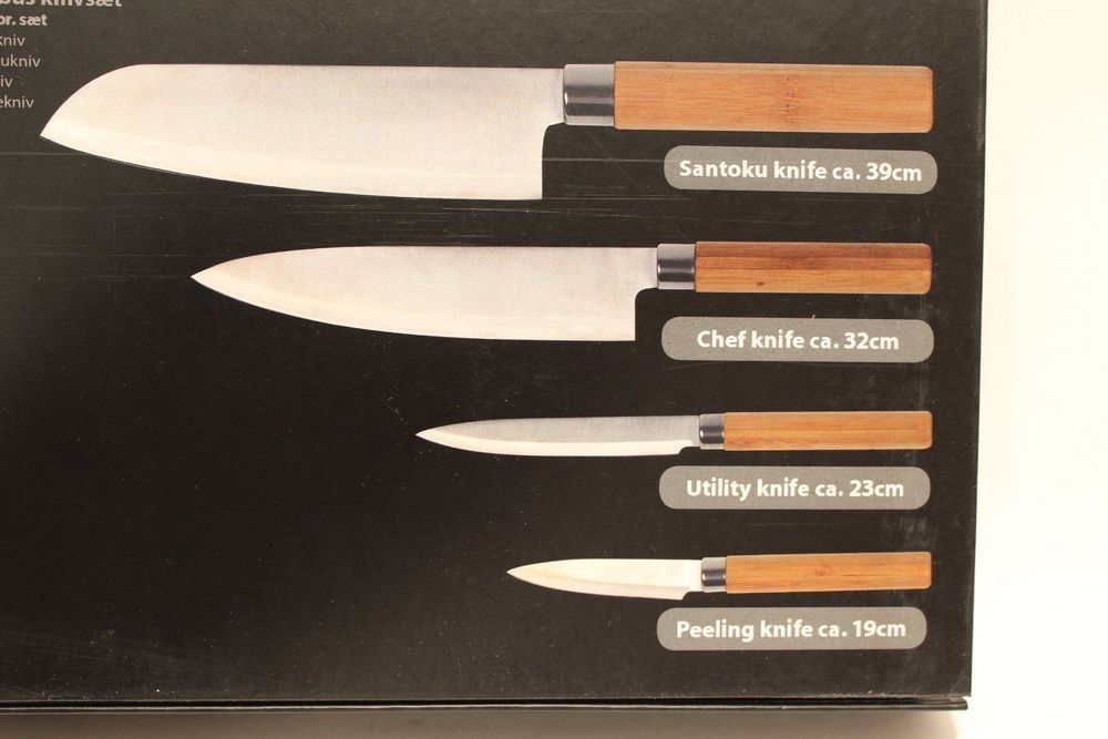 LÖWENTHAL Bambus Messer Set 4-teilig (Neu und originalverpackt) in ...