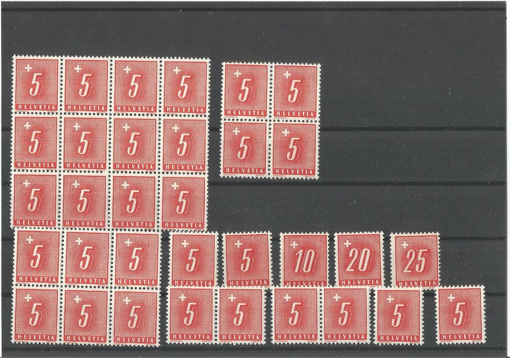 ** SAMMLUNG: PORTOMARKEN - POSTFRISCH ** | Kaufen auf Ricardo