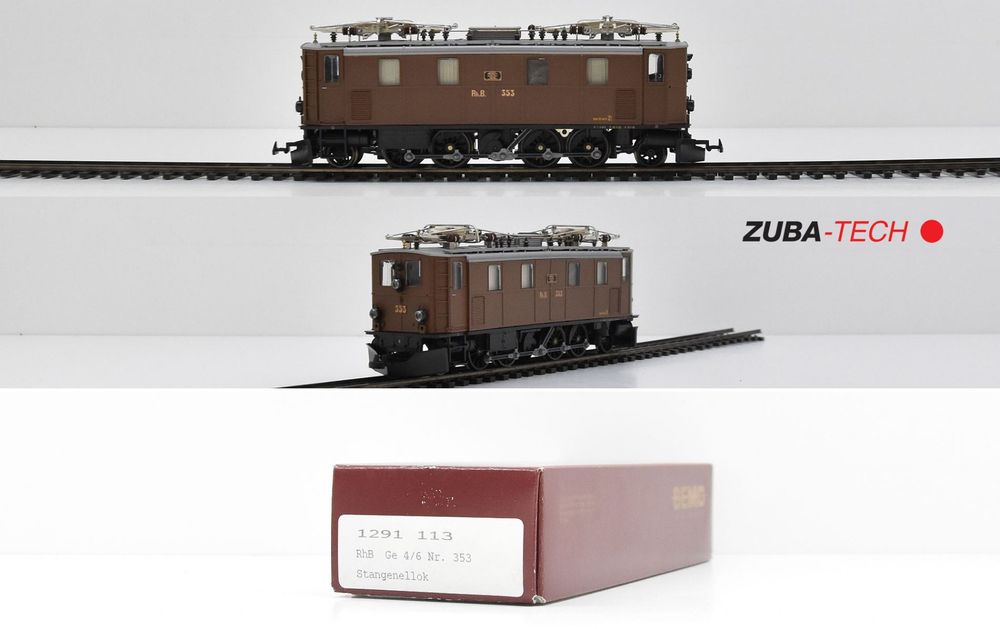 Bemo 1291 113 E-Lok Ge 4/6 RhB H0m GS Analog mit OVP (Gebraucht) in St. Gallen für CHF 133 – mit ...