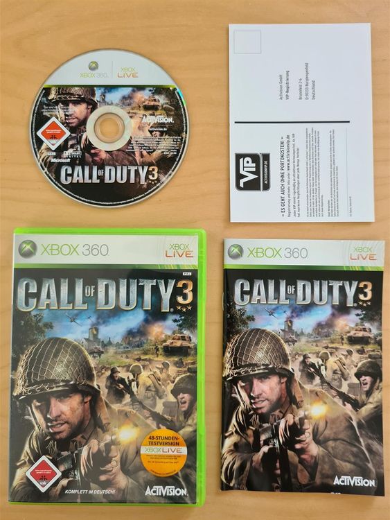 Call of Duty 3 (Xbox 360) | Kaufen auf Ricardo