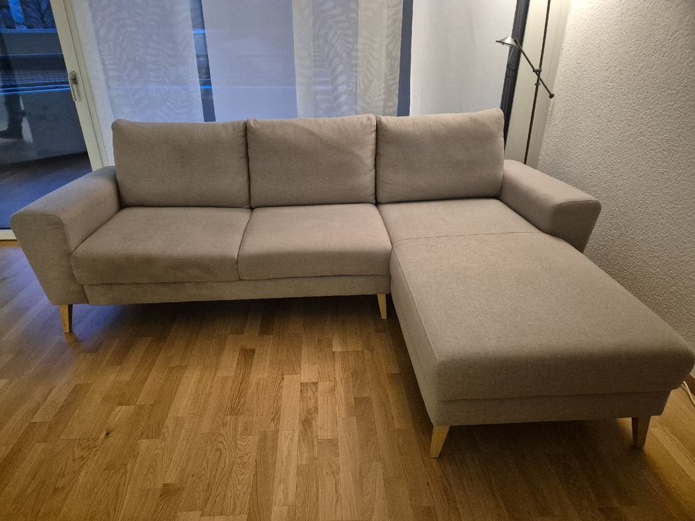 Moderne Wohnlandschaft Ecksofa Sofa mit Liegefunktion (Gebraucht) in Murzelen für CHF 255 – nur ...