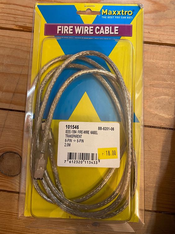 Fire Wire Cable - Kabel (Gebraucht) in Zürich für CHF 1 – mit Lieferung ...