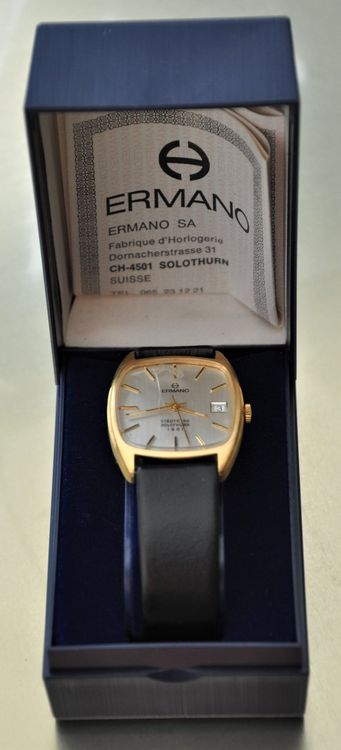 Armbanduhr ERMANO, Städtetag Solothurn 1981 | Kaufen auf Ricardo