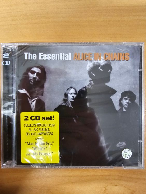 2 CDs - Alice In Chains – The Essential - ORIGINALVERPACKT! | Kaufen ...