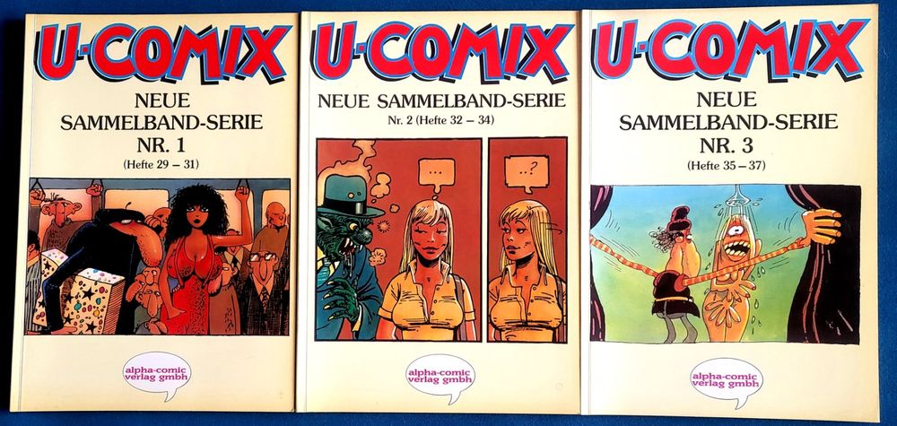 U-Comix - Neue Sammelband-Serie Nummer 1-3 - Comics (Gebraucht) in Reinach BL für CHF 25 – mit ...