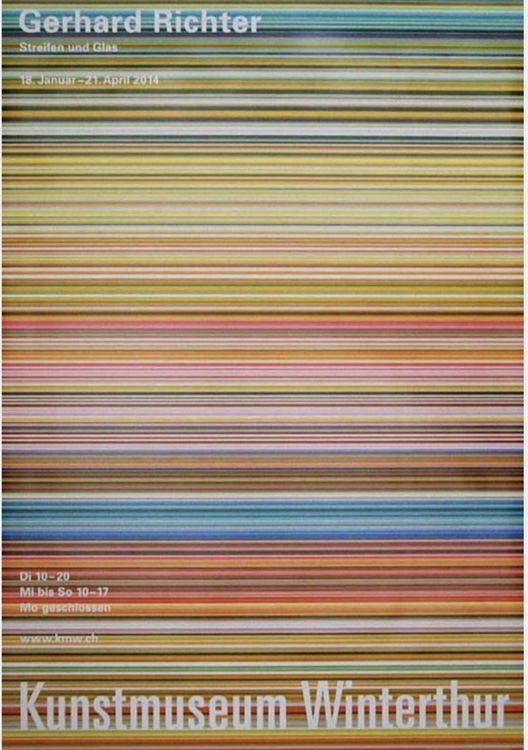 RICHTER GERHARD - vergriffenes Originalplakat | Kaufen auf Ricardo