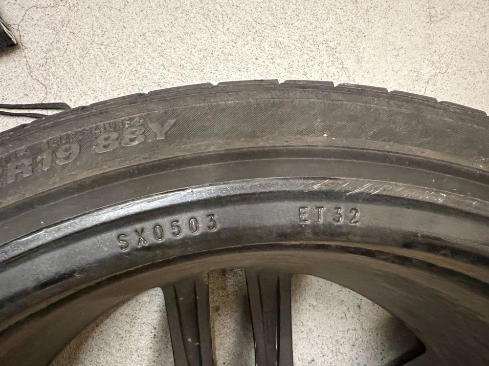 Alufelgen BBS 19 Zoll KBA 50657 SX0503 ET32 (Gebraucht) in ...