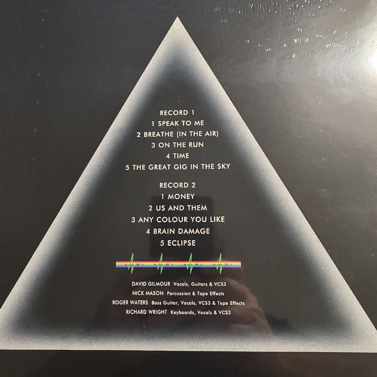 Pink Floyd - The Dark Side - UV print, extreme rar - sealed (Neu und ...