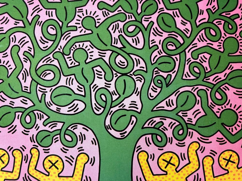 Keith Haring: Tree of Life, POP Art 39/150 (Neu (gemäss Beschreibung ...