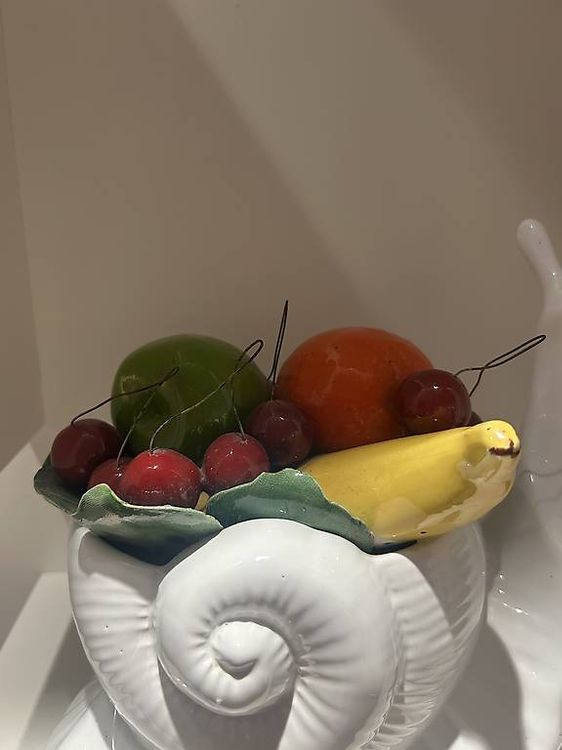 Centrotavola vintage lumaca con frutta 1950 (Gebraucht) in Cugnasco für ...
