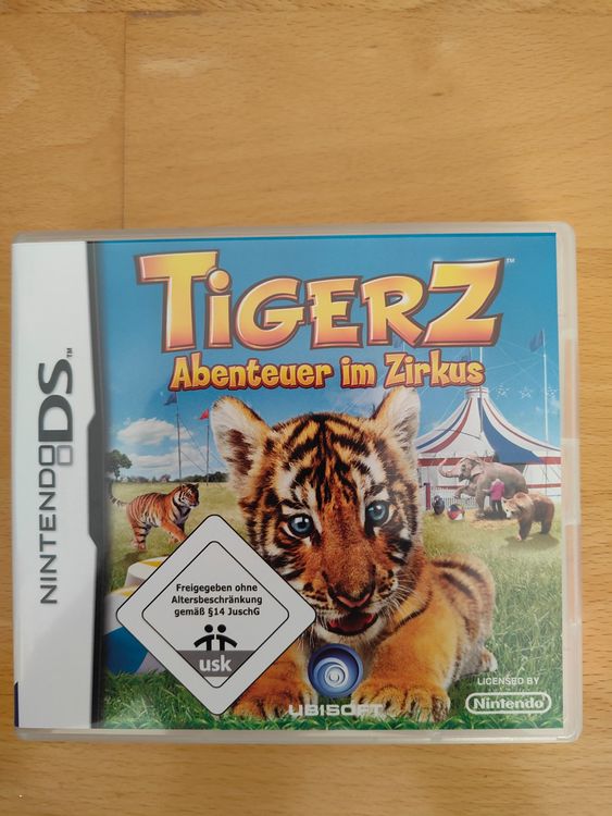 Nintendo DS: Box mit Anleitung OHNE SPIEL! Tiger Z | Kaufen auf Ricardo
