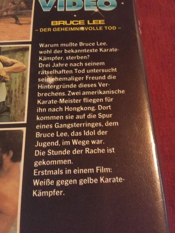 Bruce Lee - Der geheimnisvolle Tod (HK/USA 1975) Silwa VHS (Gebraucht ...