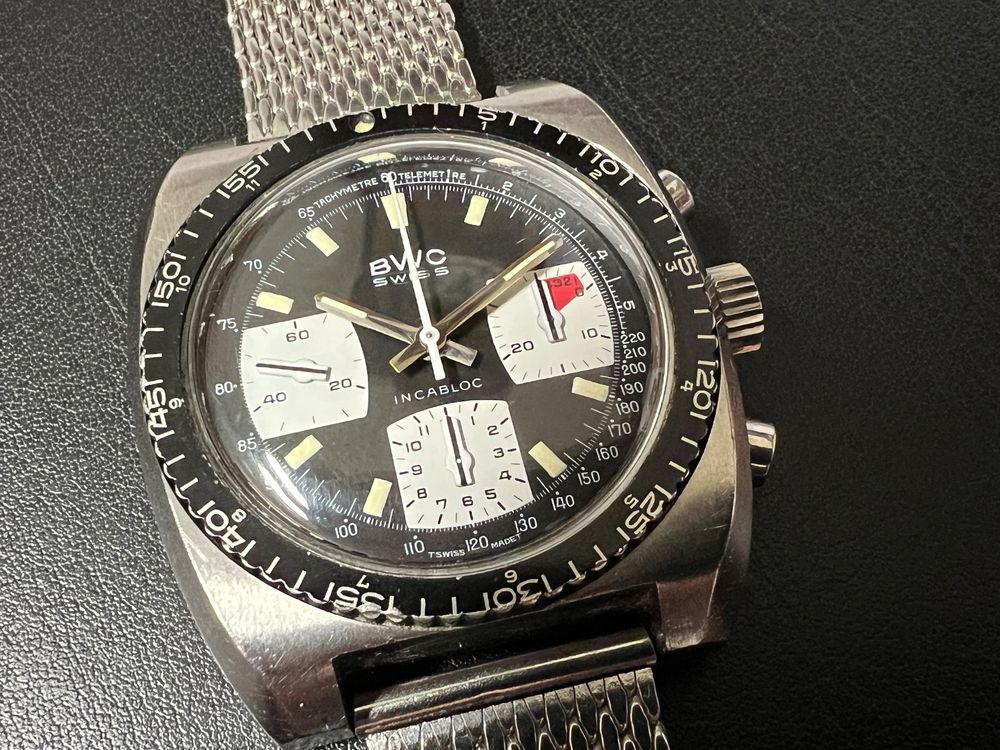 BWC Vintage Chronograph Valjoux 7736 | Kaufen auf Ricardo