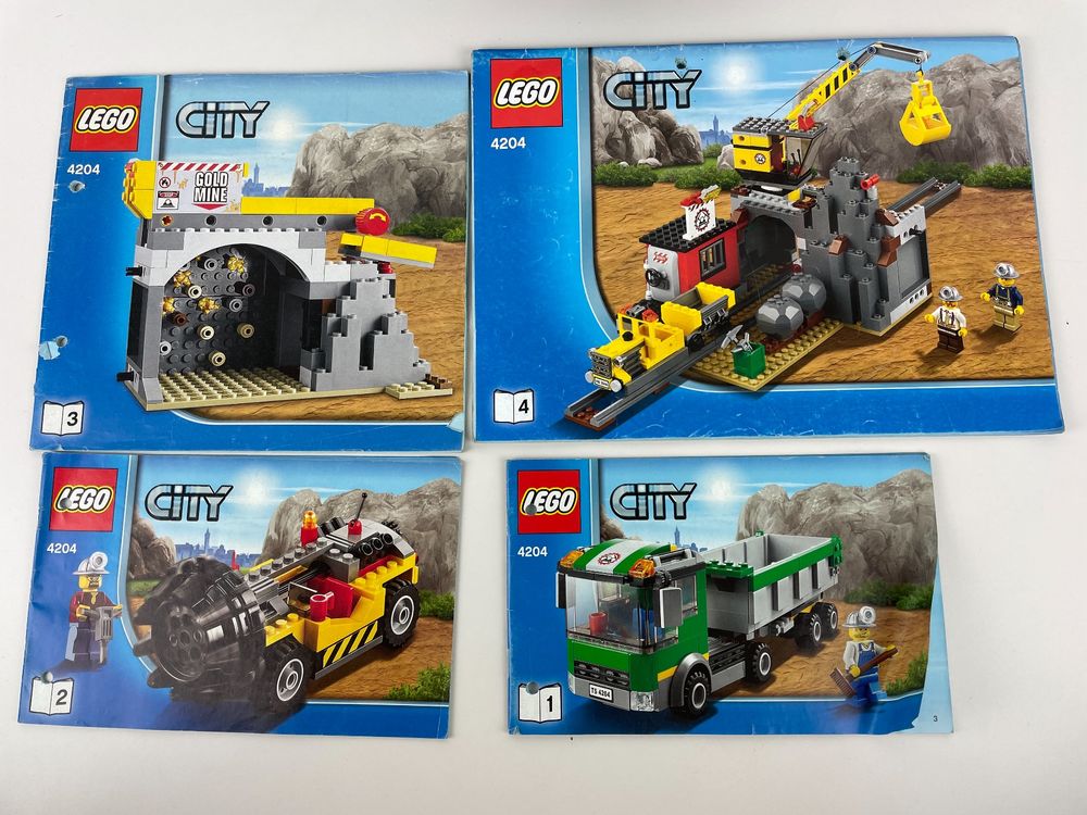 Lego City 4204 Bauarbeiter Die Mine (Gebraucht) in Zürich für CHF 65 ...
