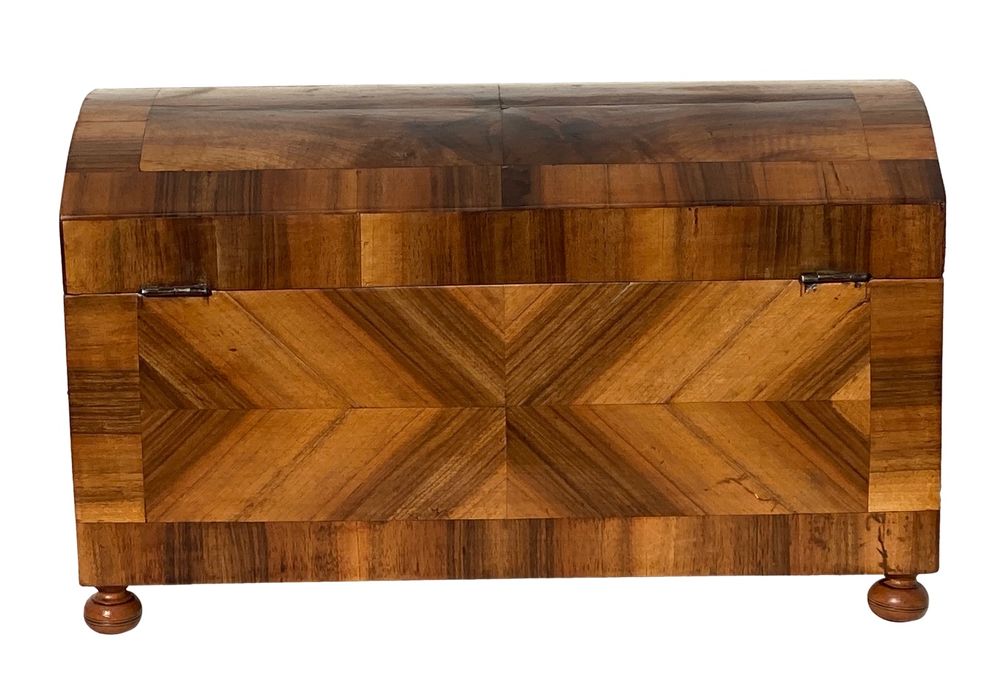 Wunderschöne kleine Barock-Schatulle ~1770 bombierter Deckel | Kaufen auf Ricardo