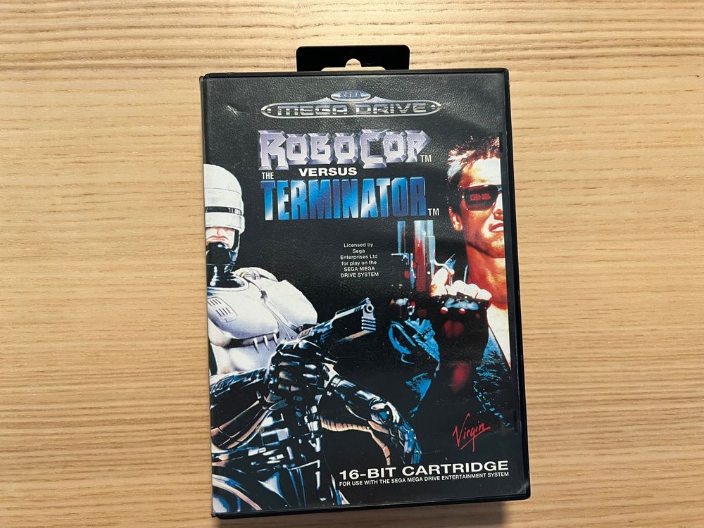 Robocop vs. Terminator Megadrive PAL OVP | Kaufen auf Ricardo