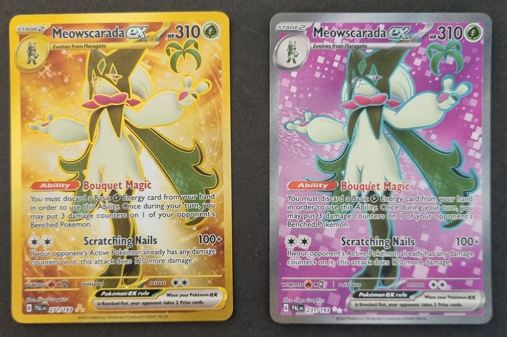 meowscarada ex 271/193 & meowscarada ex 231/193 - SV2 - ENG (Neu ...