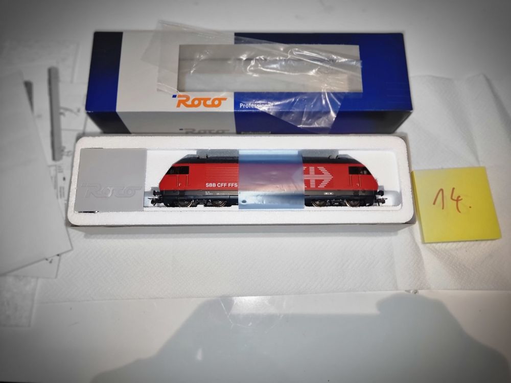 Roco 43655 Re 460 SBB rot - H0 DC digital ESU LokPilot 5 | Kaufen auf ...